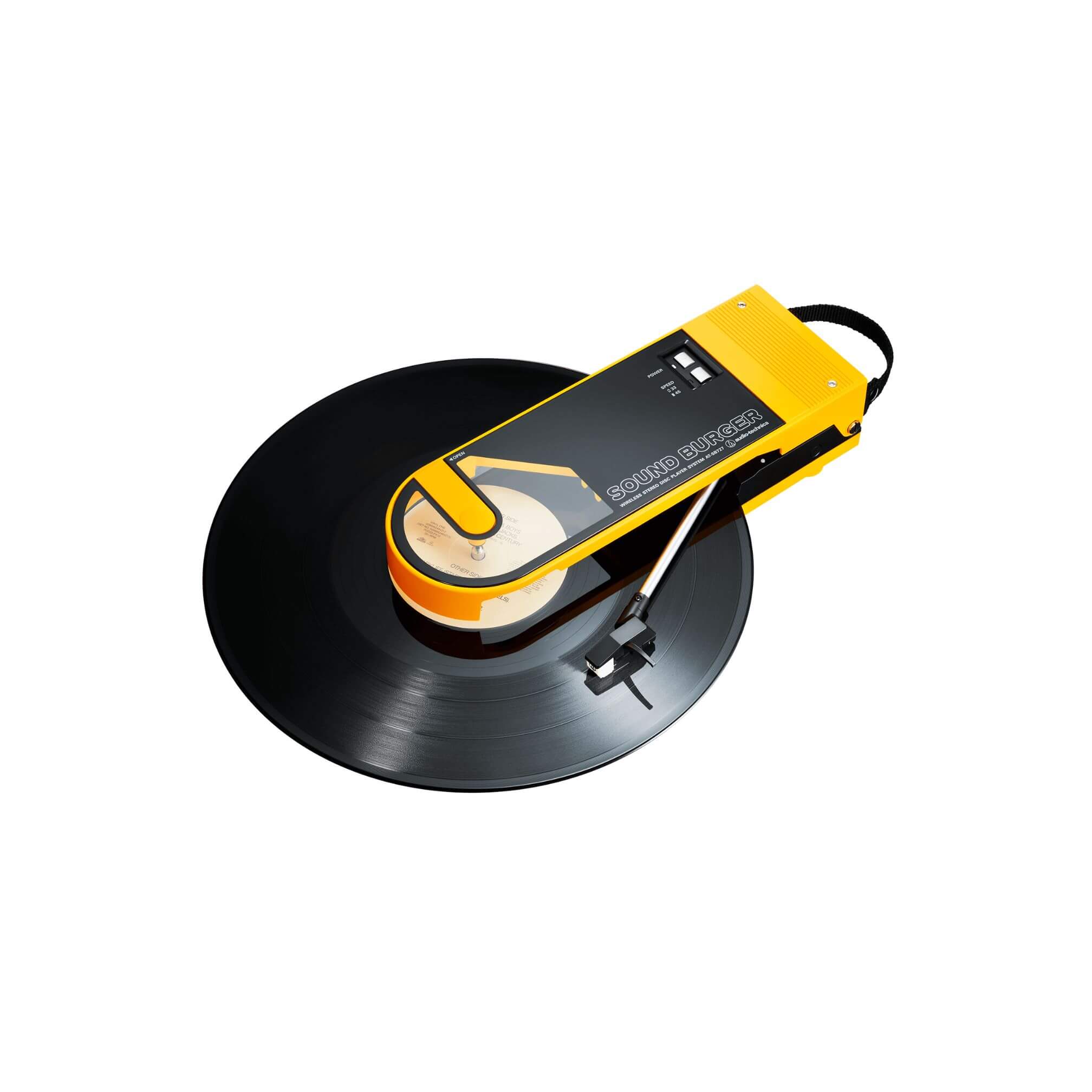 Audio Technica AT-SB727 Sound Burger Portable Bluetooth Turntable ...