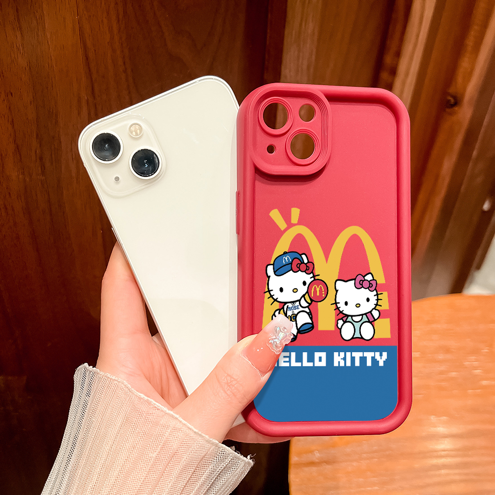 ZeroQiQi for Samsung S24 Ultra 5G Back Cover McDonald's KT Cat Soft ...