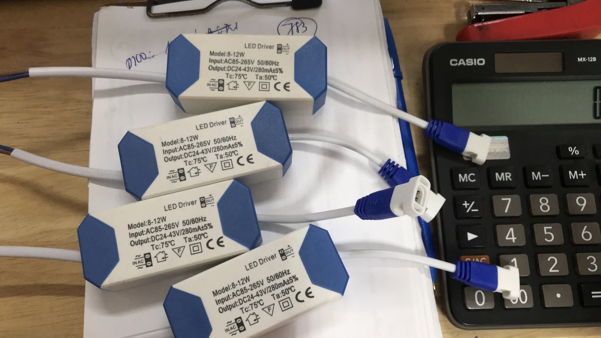 Driver Đèn Led Âm Trần và Ốp nổi (Tăng phô đèn) từ 6w - 7w - 9w - 12w ...