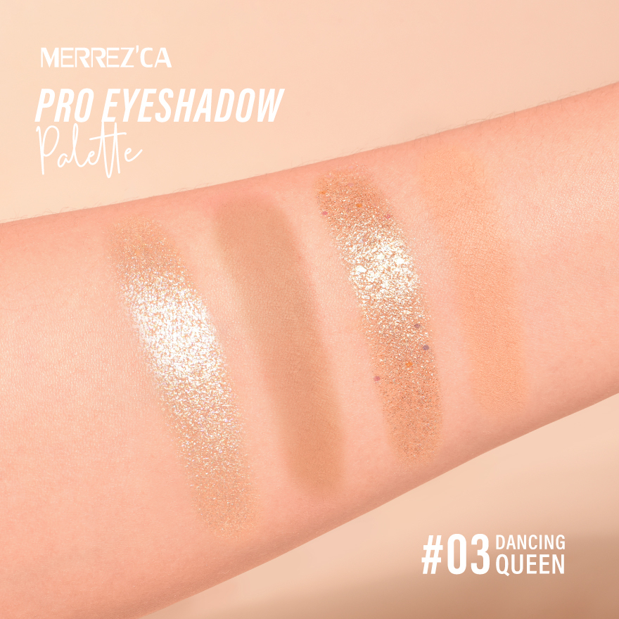 Merrezca Eye Color Palette Pro Eyeshadow อายแชโดว์ เมอร์เรซกา อาย ...