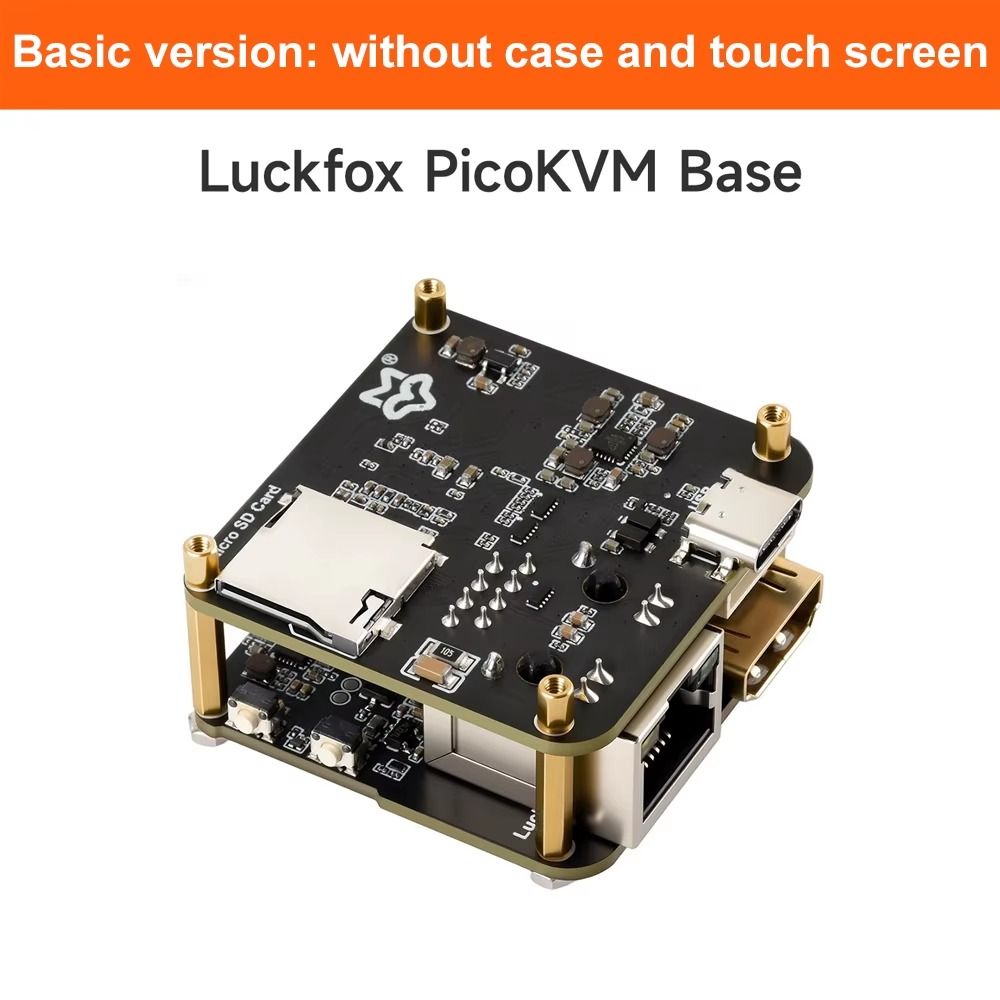 Video Input Lightweight Design Luckfox PicoKVM Device Control Supports ...