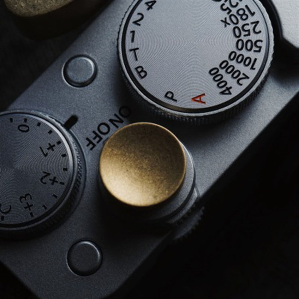 Metal Concave Camera Shutter Release Button For Fuji Shutter Button X ...