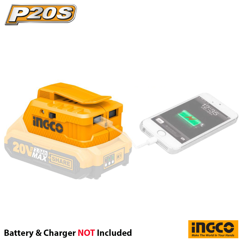INGCO Cordless USB-A Charger | Daraz.lk