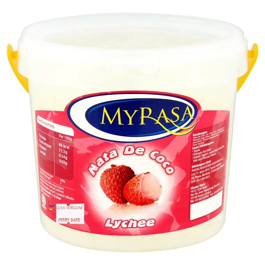 MyRasa Nata De Coco - Lychee (1.5L) | Lazada