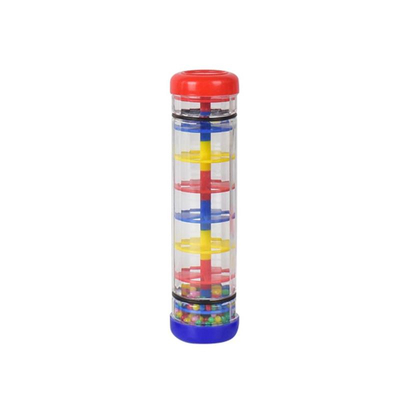 【Must-have】Wooden Rainbow Rainmaker Musical Instrument Toy Gift Rain ...