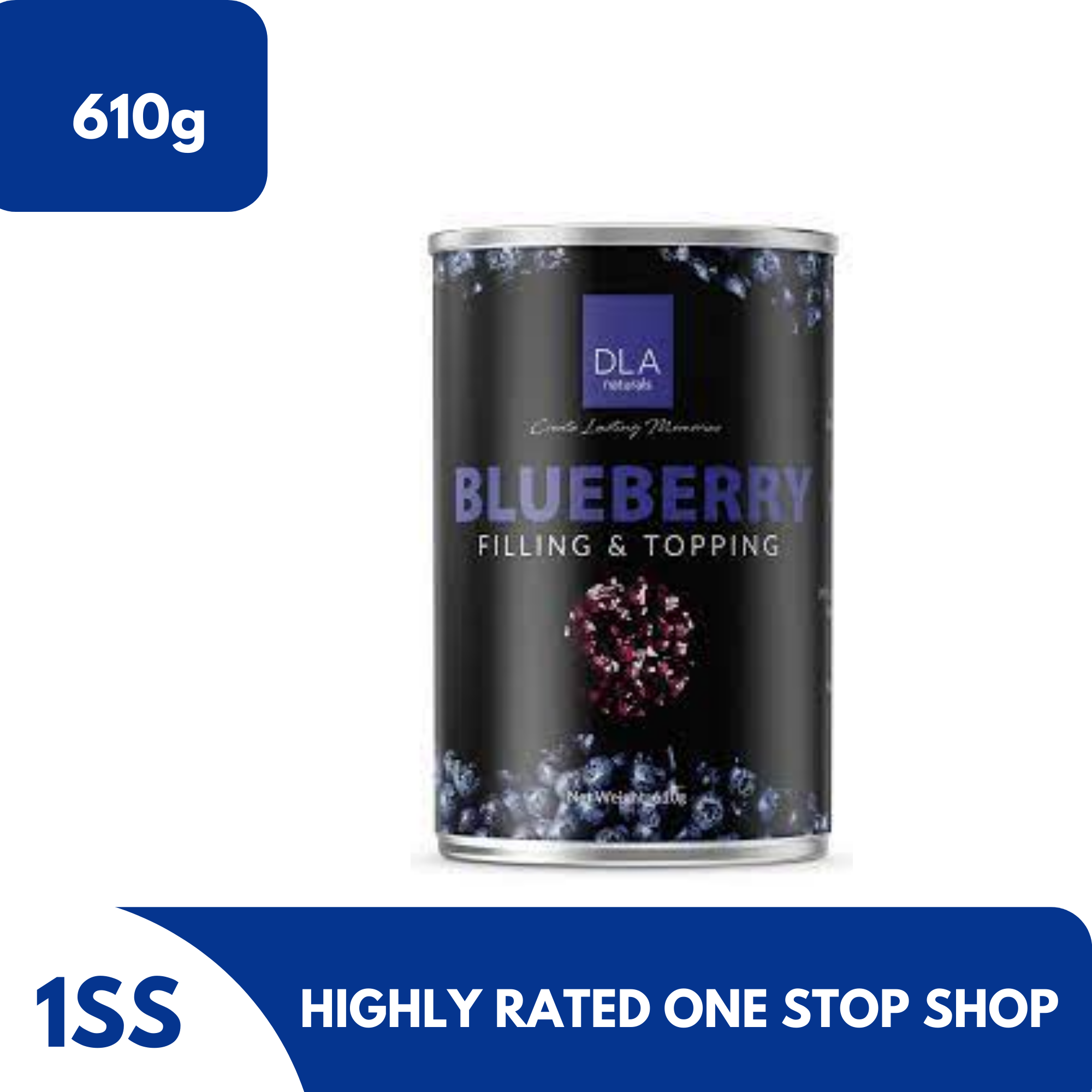 DLA Naturals Blueberry Filling & Topping, 610g | Lazada PH