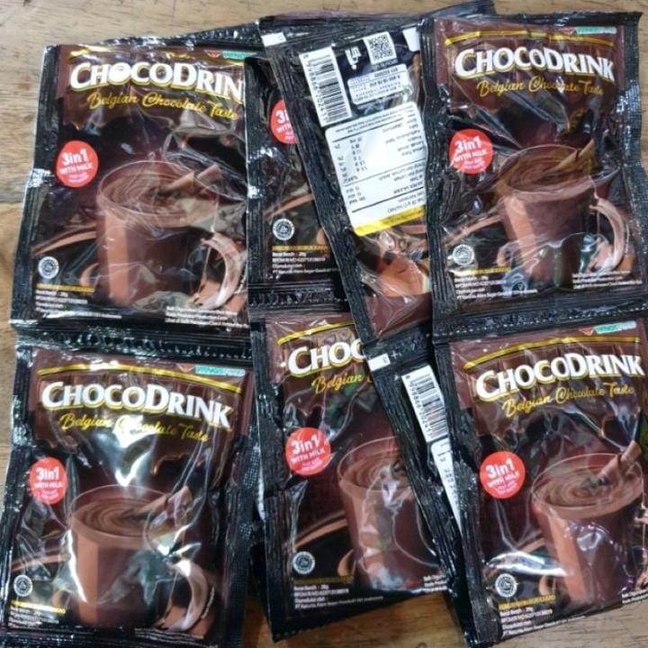 COD/Choco Drink Belgian Chocolate Taste 1 Renceng 10 Sachet | Lazada ...