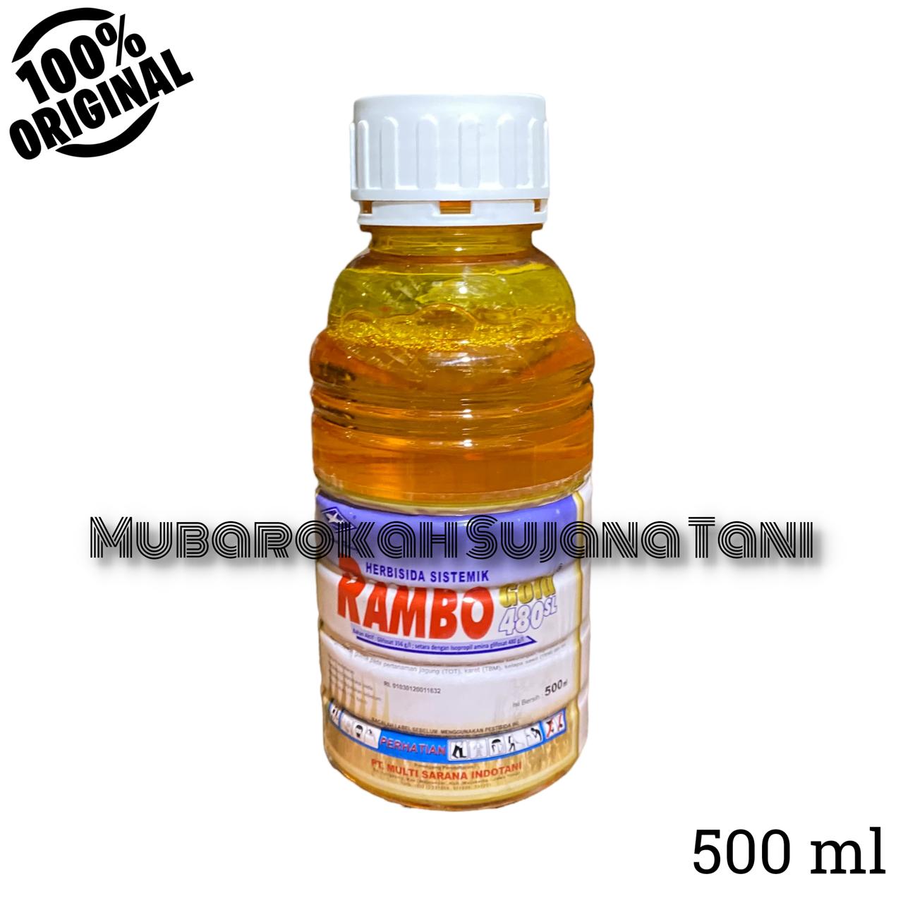 Herbisida Rambo Gold 480SL 500ml Pembasmi Rumput Sampai Ke Akar ...