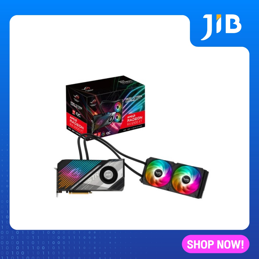VGA (การ์ดแสดงผล) ASUS ROG STRIX LC RX6900XT O16G GAMING - 16GB GDDR6 ...