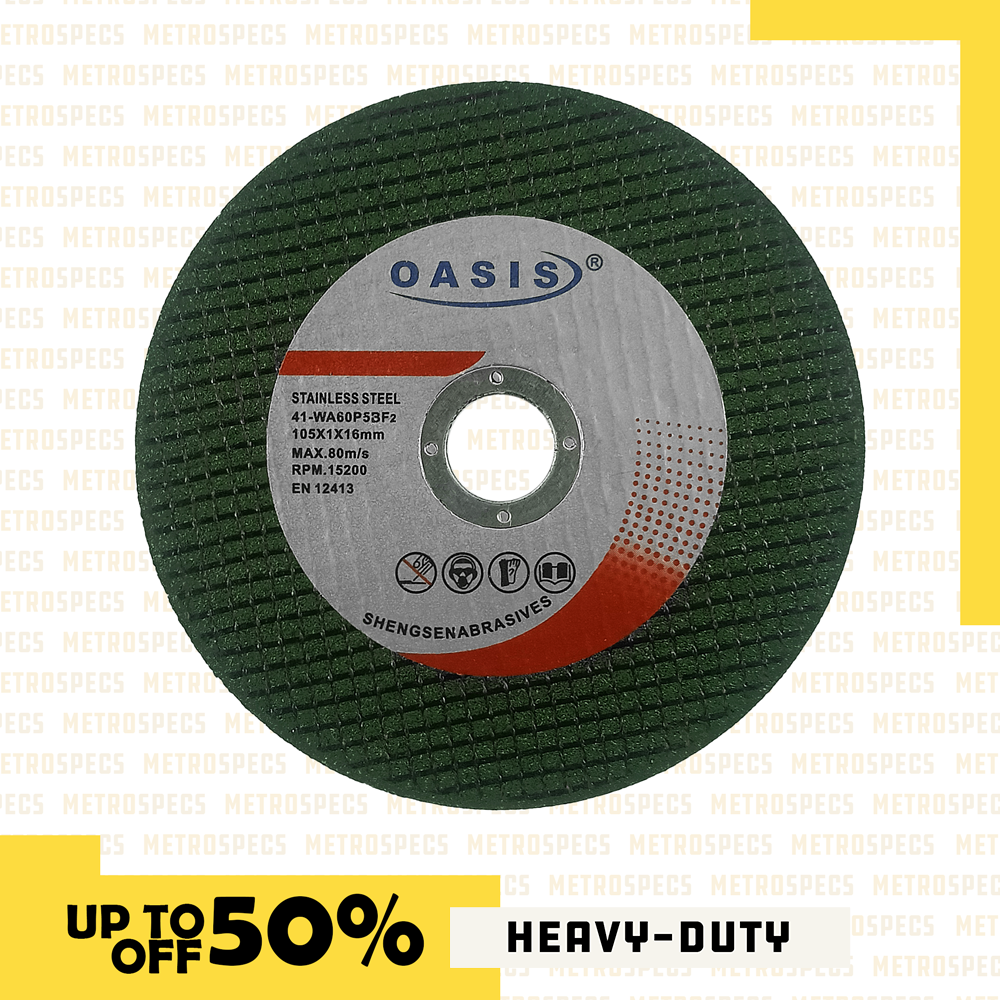 Oasis Cutting Disc 4 for Metal and Stainless Steel - 25 pcs per box ...