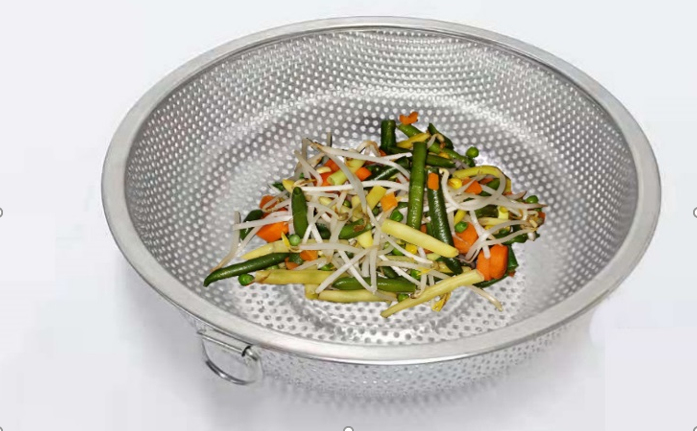 Single Hook Drain Stainless Steel Basket/ Strainer/ Colander (Salaan ...