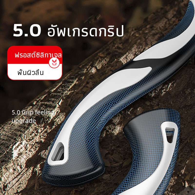 GENGYI 63CM เหล็กSK5 ประหยัดพลัง คมชัด(เลื่อยพลูซอ เลื่อยมือ เลื่อยตัดไม้ เลื่อยพกพา ใบเลื่อยงาน ...