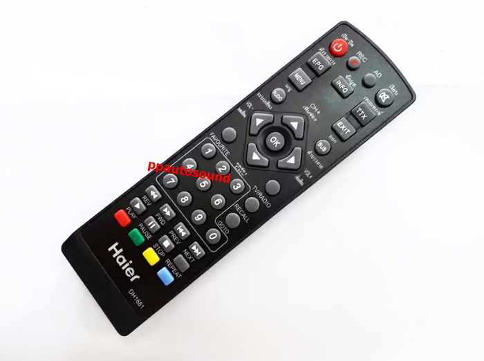 REMOTE Haier digital รีโมทกล่องดิจิตอลทีวี ยี่ห้อ Haier (PT SHOP ...