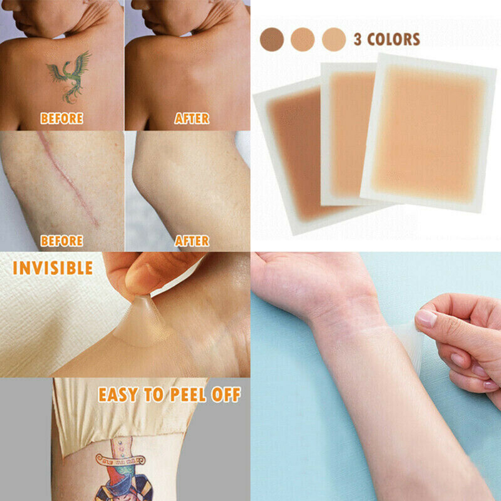 Tattoo Scar Flaw Concealing Acne Cover Up Compression Ultra Thin Skin ...