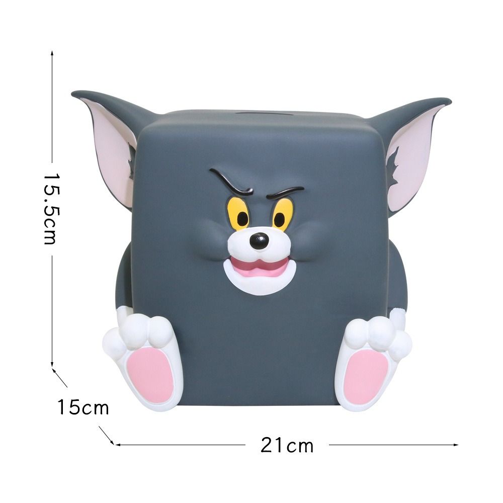 Cartoon Large Capacity Coin Savings Durable Cute Tom Jerry Money ...