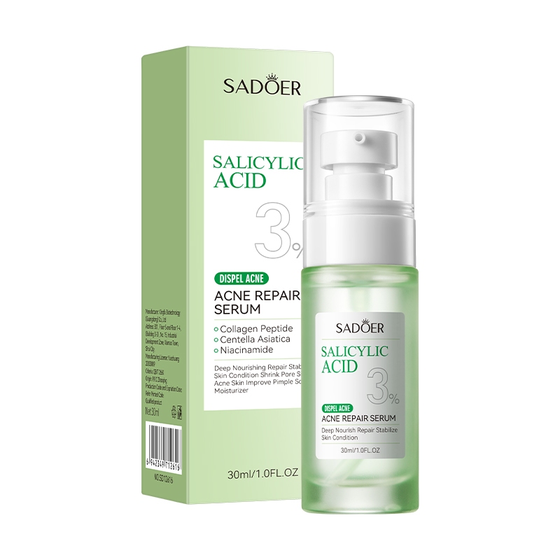 SADOER Salicylic Acid เซรั่มต่อต้านสิว ต่อต้านจุดด่างดํา ดูแลผิว กําจัดสิวเสี้ยน 30 มล. | Lazada ...