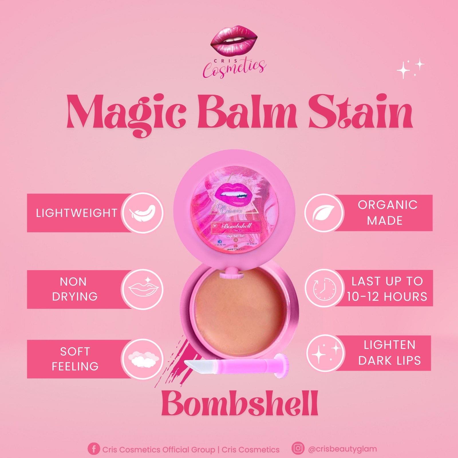 Magic Balm Stain (lip Therapy) by Cris Cosmetics | Lazada PH