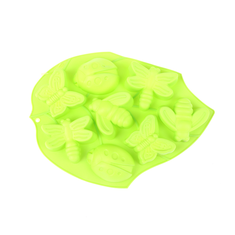 Insect Soap Silicone Mold DIY 3D Bee Butterfly Dragonfly Ladybug Ice ...