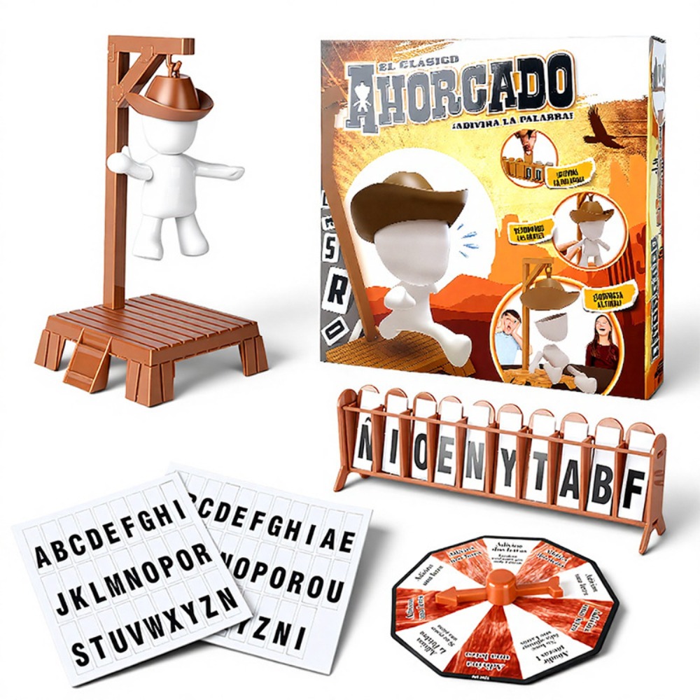 Educational Toy Multiplayer Magnetic Hangman Board Games Interactive ...