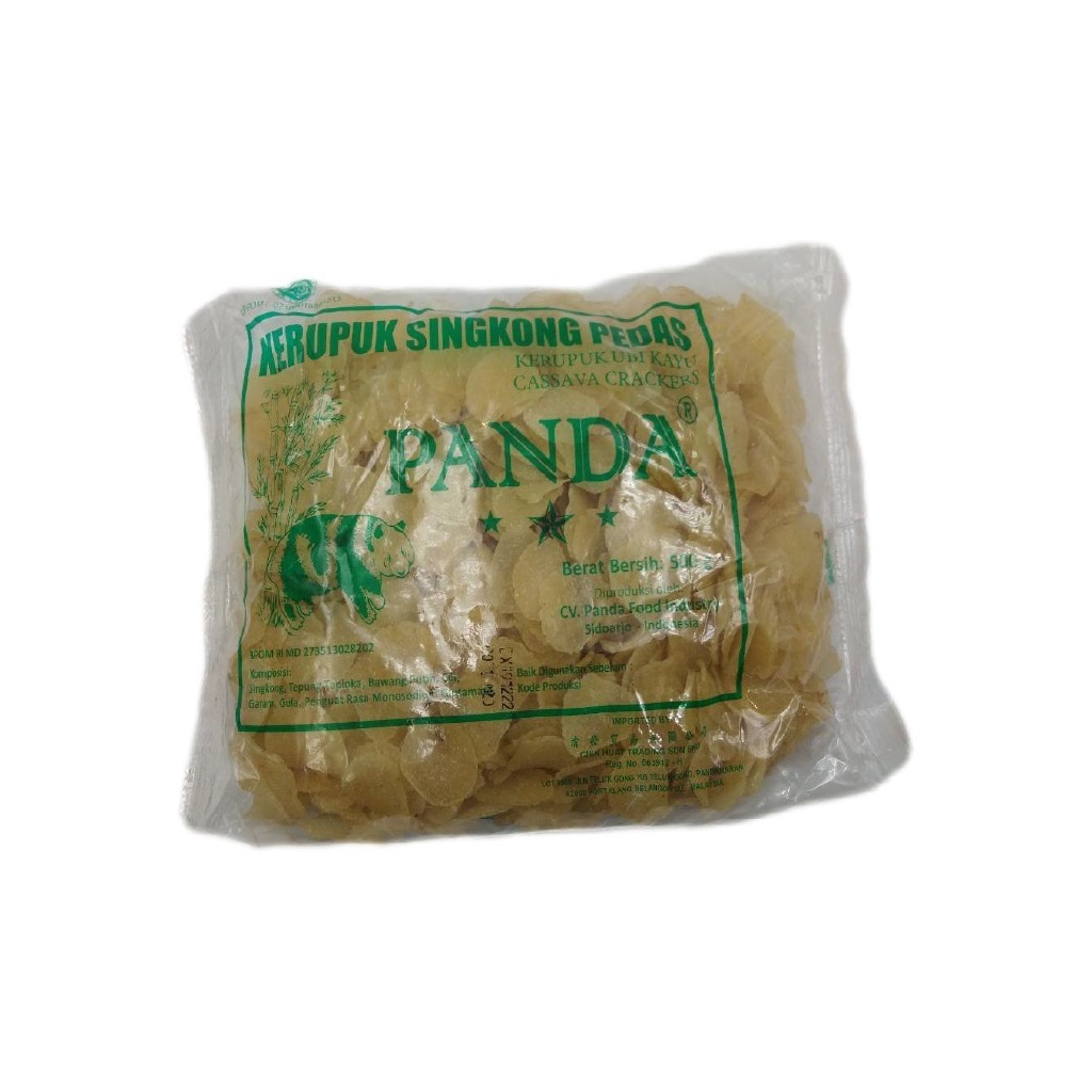 Panda Kerupuk Ubi Kayu (Kerupuk Singkong) 500g | Lazada