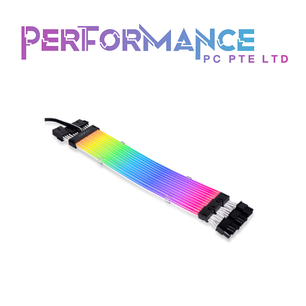 Lian Li Strimer Plus V2 PSU RGB extension cables 24PIN/8PIN (1 YEAR ...