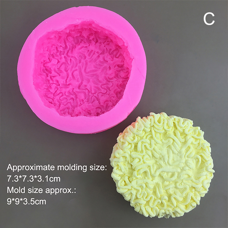 3D Simulation Instant Noodles Egg Silicone Mold DIY Food Poached Egg ...