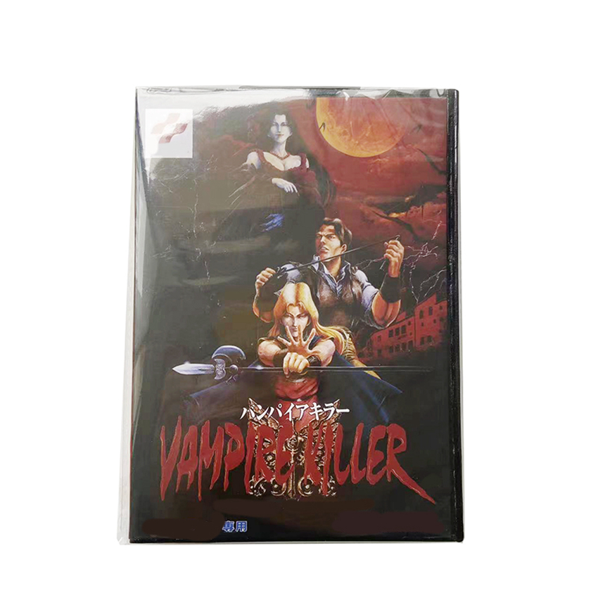 New Vampire Killer 16 Bit Game Eu Jap For Genesis Megadrive Console ...