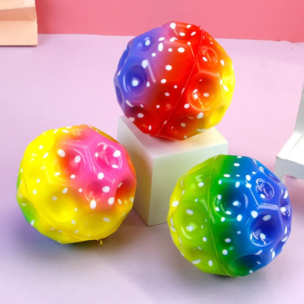 Creative Jump Ball High Bouncing Ball Luminous Exercise Wrist Return ...