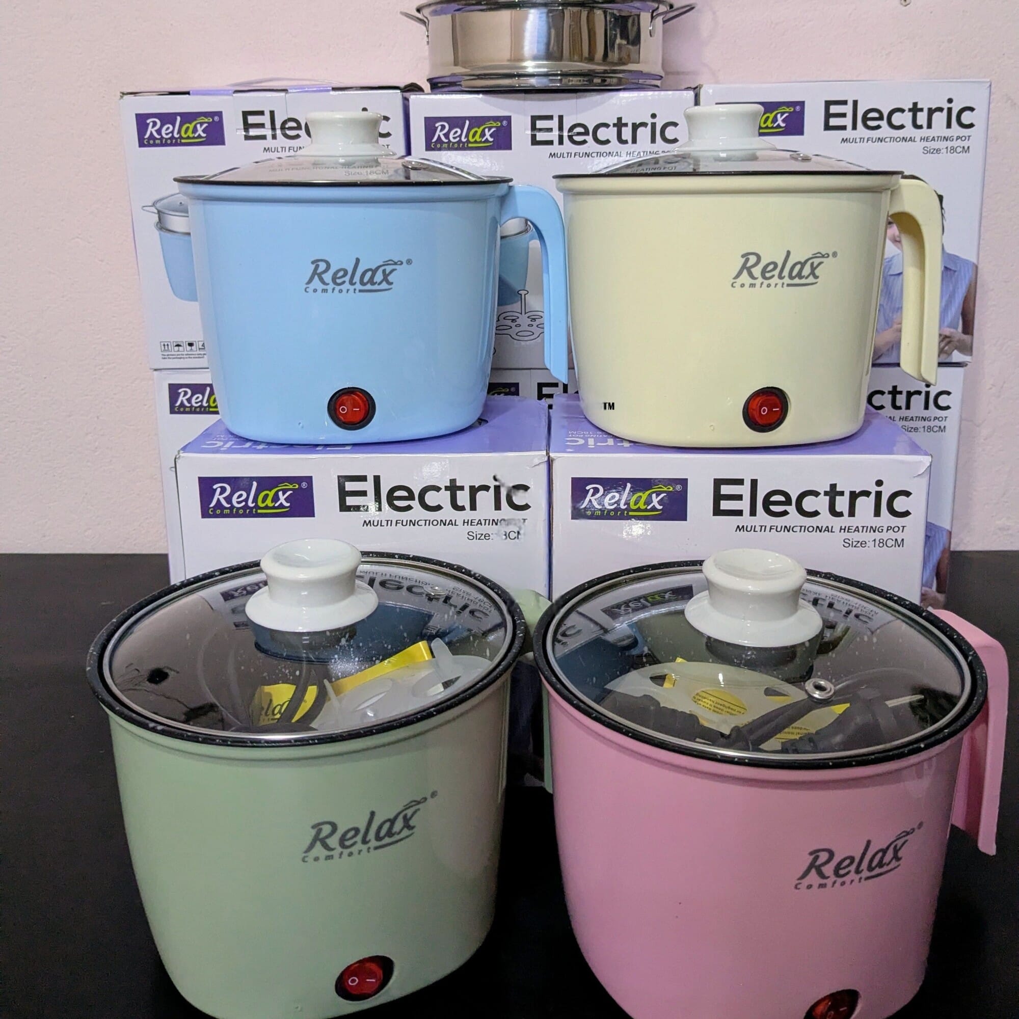 Multifunctional Electric Cooker | 1.8L Mini Hot Pot with Electric ...