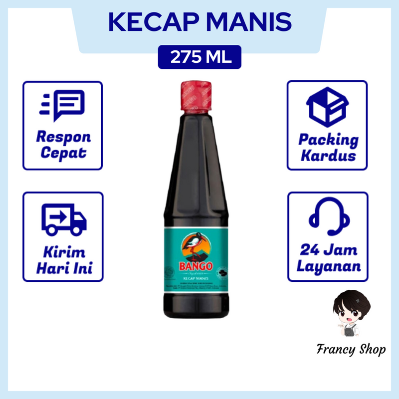 Kecap Manis Bango Kedelai Hitam 275 ml | Lazada Indonesia