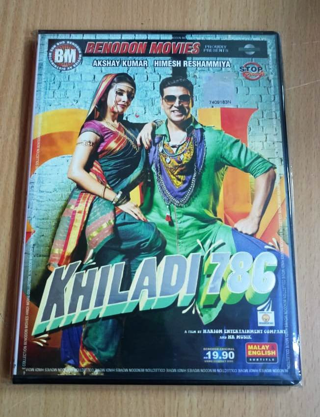 Khiladi 786 Bollywood Hindi Movie VCD Subtitle Bahasa Melayu Mithun Chakraborty Akshay Kumar ...