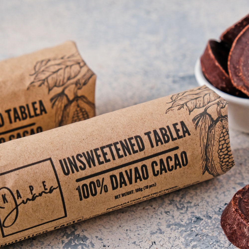 Unsweetened Tablea (100% Cacao) 100g DAVAO TABLEA 10PCS | Lazada PH