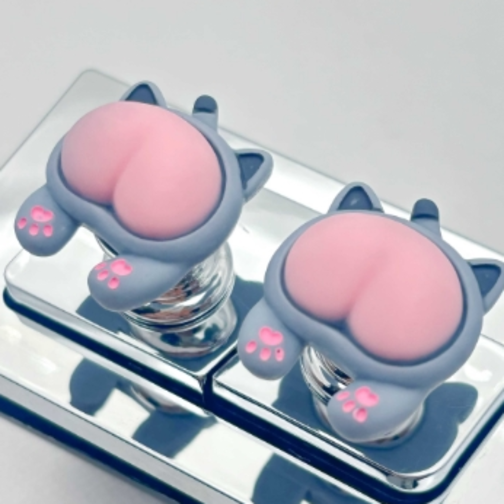 Auxiliary Device Cute Toilet Press Nail Protector Push Switch Toilet ...