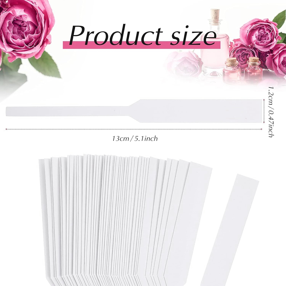 ABIT 600 Pieces Fragrance Strips Perfume Test Strips White Blotter ...