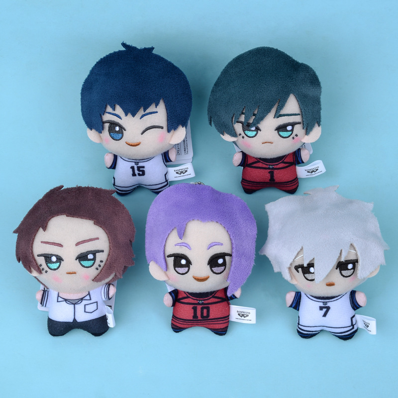 【linfang store】10cm Blue Key Chain Plush Toy Nagi Seishiro Chigiri ...