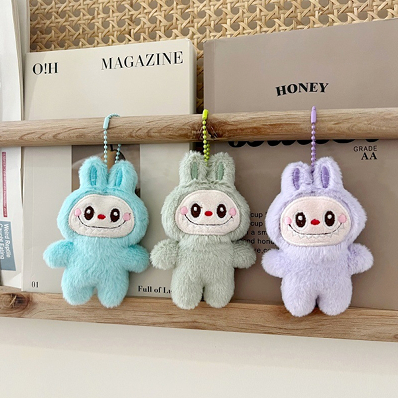Cute Labubu Plush Toy Cartoon The Monsters Pendant Soft Stuffed Doll ...