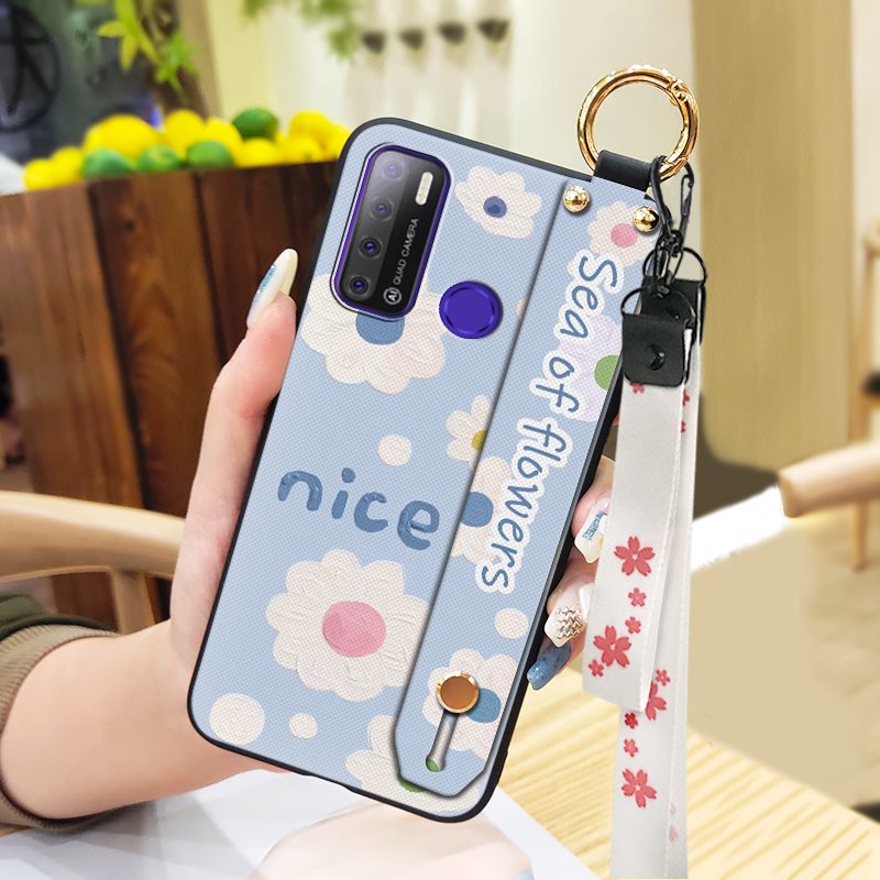 Oil Painting Back Cover Phone Case For Tecno LC7/LC8/Pouvoir4/4Pro ...