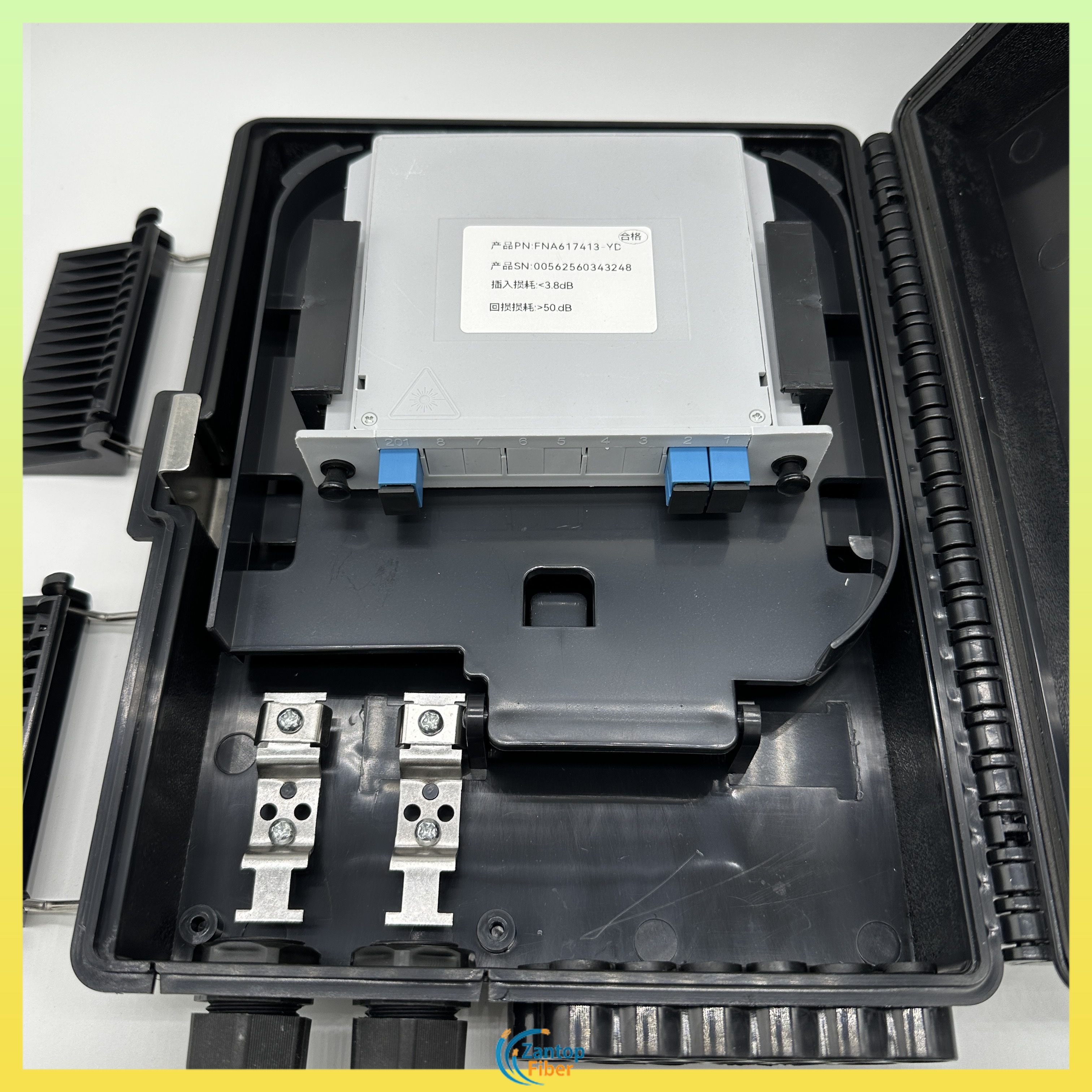 Nap Box 8 port Fiber Splitter Box FTTH Insert type Fiber Optic ...