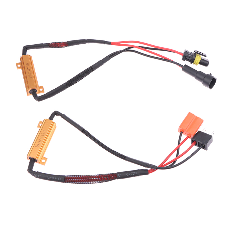 1PC Car Load Resistor Error Canceller LED Decoder Canbus Free Wiring ...