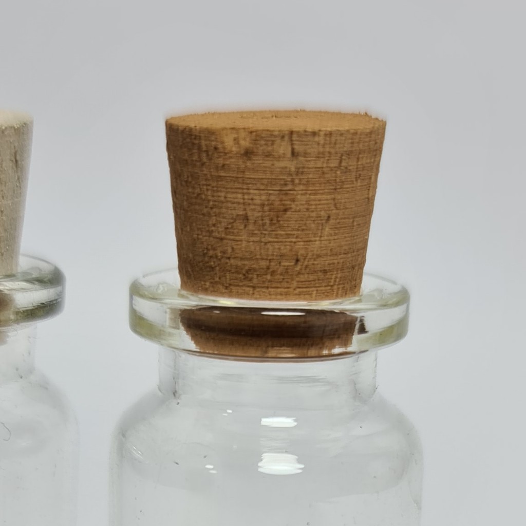 Botol Hias 10ml Tutup Gabus / Botol Kaca 10ml tutup kayu | Lazada Indonesia