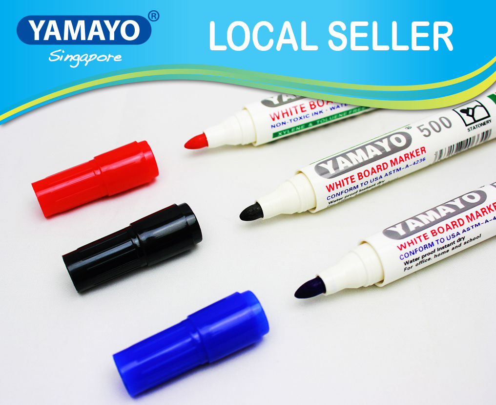 YAMAYO WHITEBOARD MARKER (YM-500) || White Board Markers For Office ...