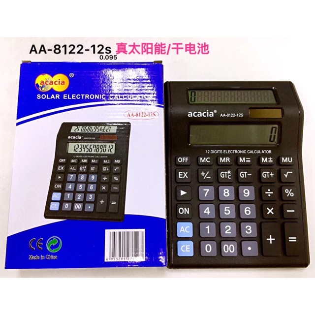 3JS ACACIA Calculator AA-8122-12S | Lazada PH
