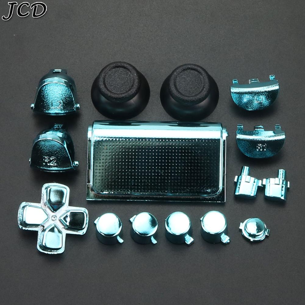 NEW Jcd Plastic Chrome Joysticks D-Pad R1 L1 R2 L2 Full Set Direction ...