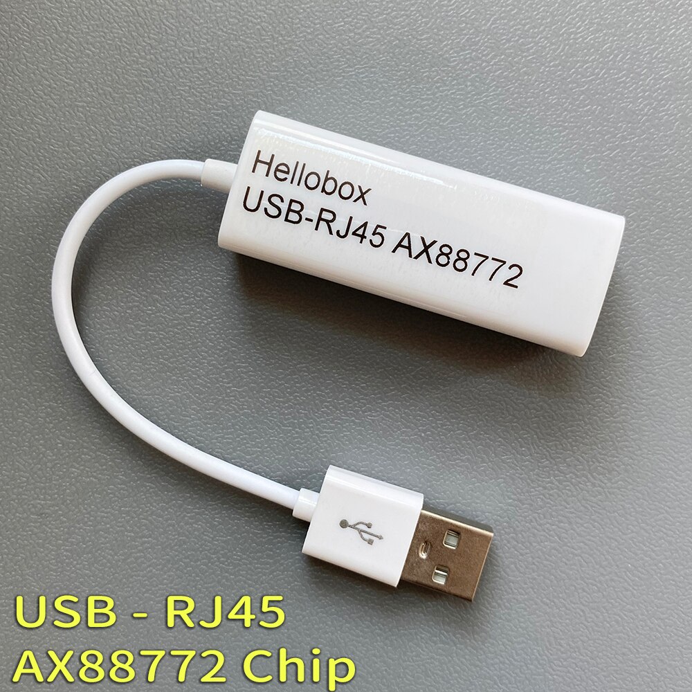 อะแดปเตอร์ USB เป็น RJ45 ชิป AX88772 สำหรับอะแดปเตอร์สาย LAN ตัวรับ ...