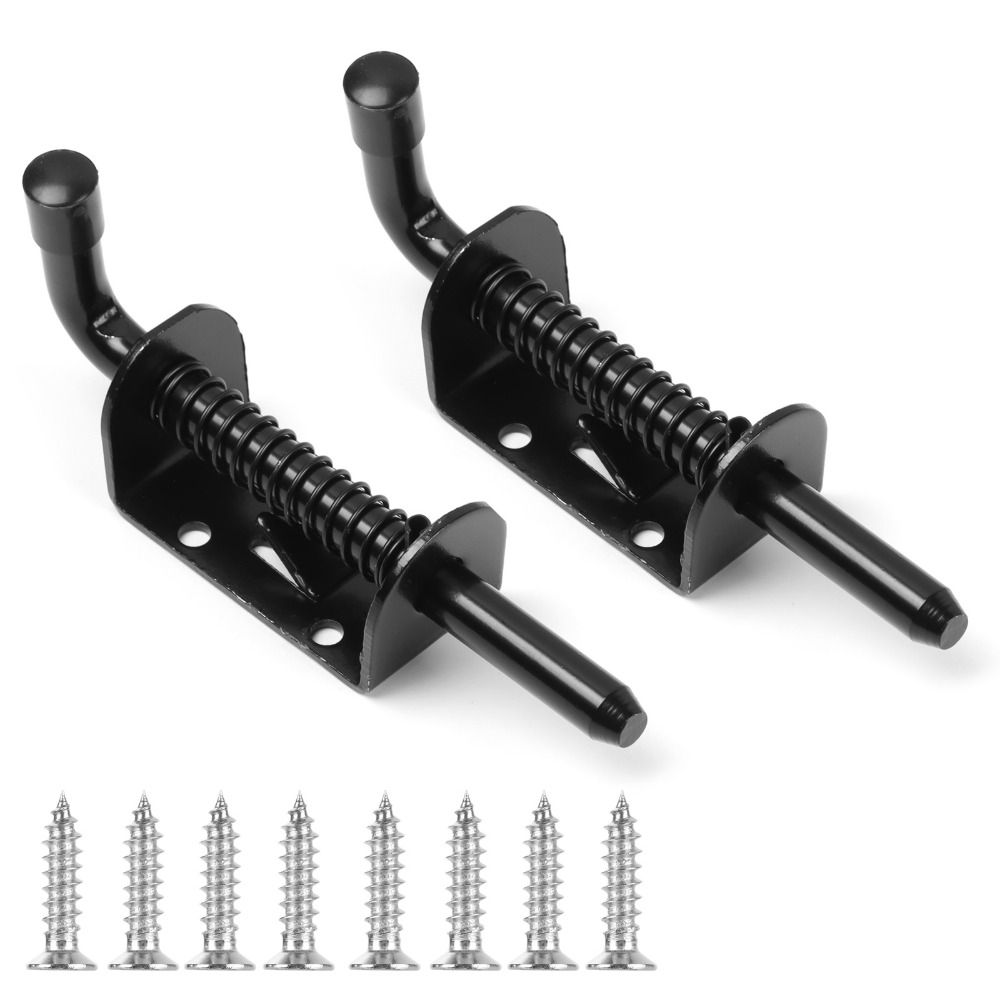 MIKIYO FASHION Cabinets for Chests Heavy Duty Gate Latch 5 Inch Spring ...