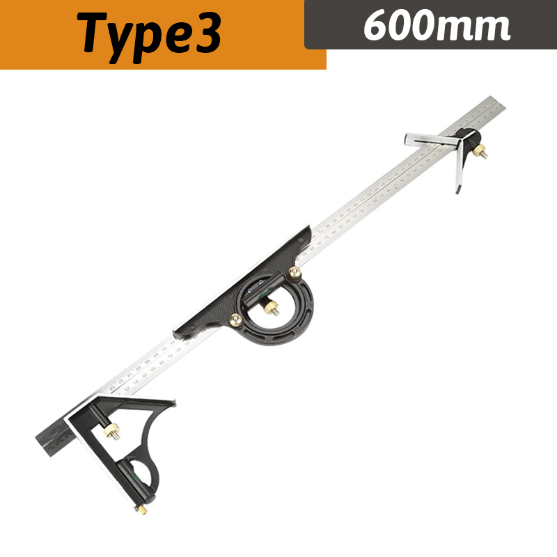 NEW 【Too much love!】300/600mm Square Angle Ruler Measuring Tool Set ...