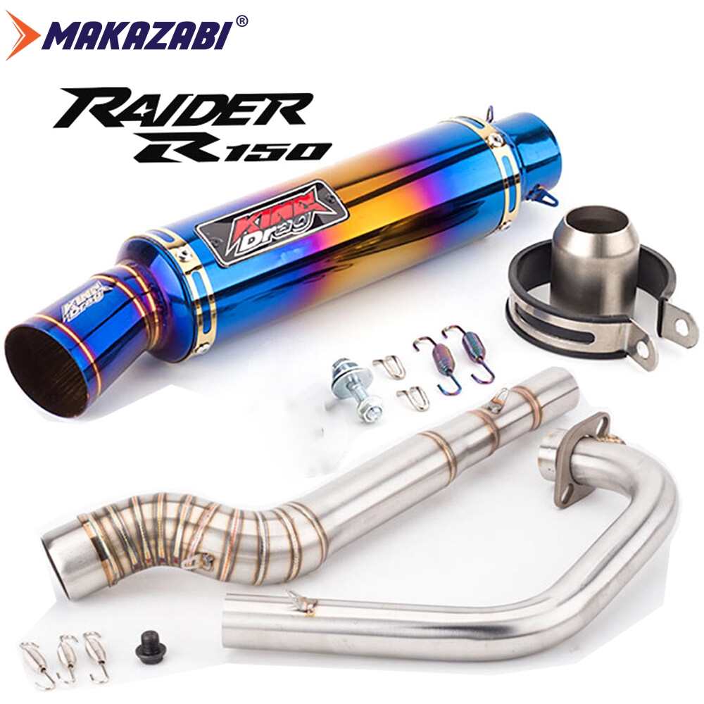 For Suzuki Raider 150 Raider 150 Fi R150 Motorcycle muffler Tailpipe ...
