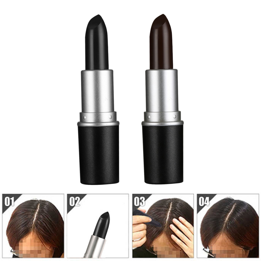 Black Brown One-Time Hair Dye Instant Gray Root Coverage Hair Color ...