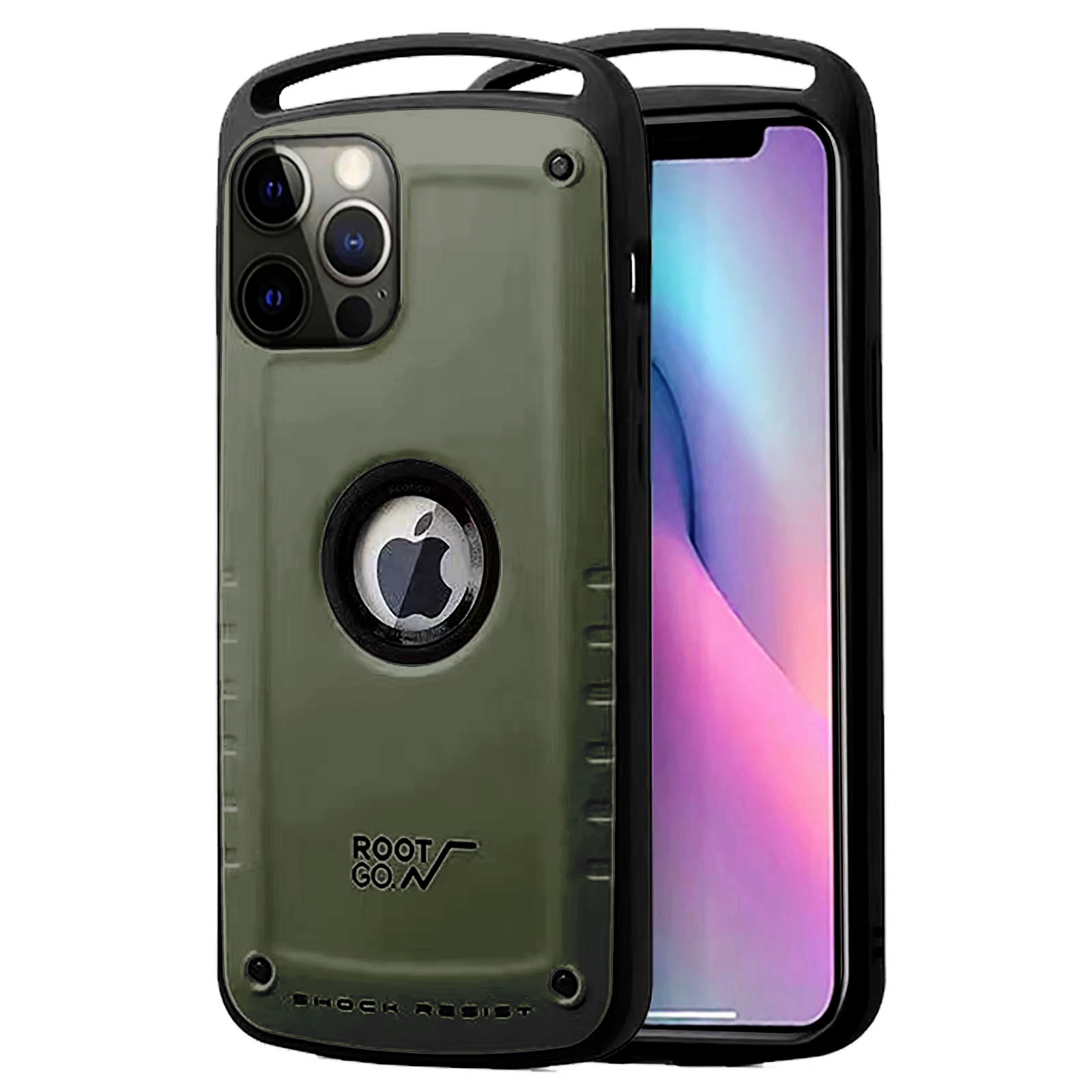 APEC ROOT GO ทหารกันกระแทกสำหรับ Apple iPhone 13 12 Pro Max 11 Promax X ...