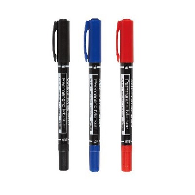 【PetVoyage】Deli Dual Tip Fast Dry Permanent Oil Pens CD Fabric ...